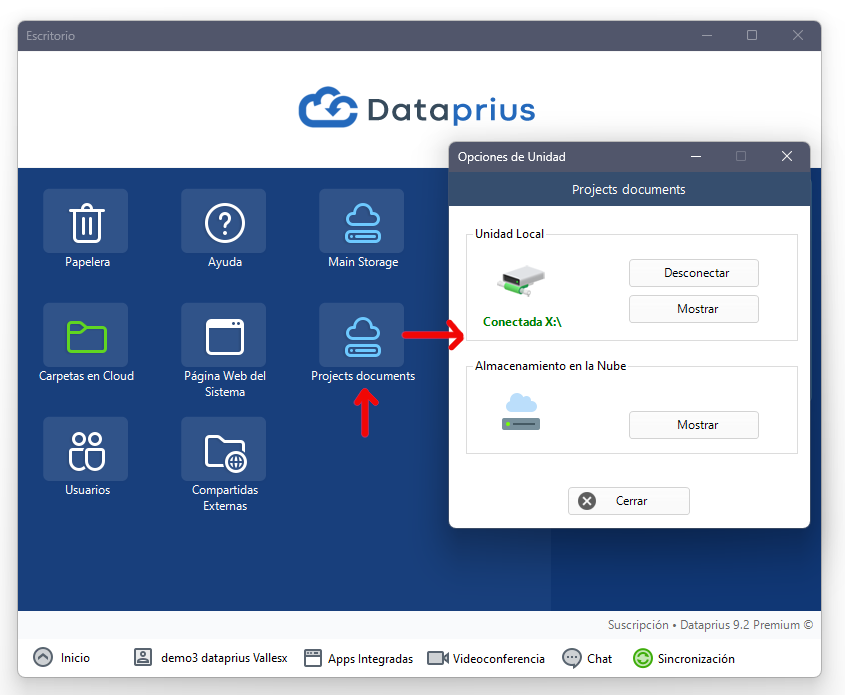 MapDrive | Mapeo de unidades de red en la Nube
